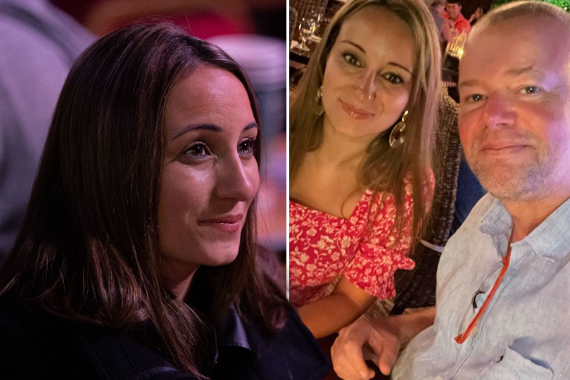 Dit is Julia, de veel jongere vrouw van darter Raymond van Barneveld ...