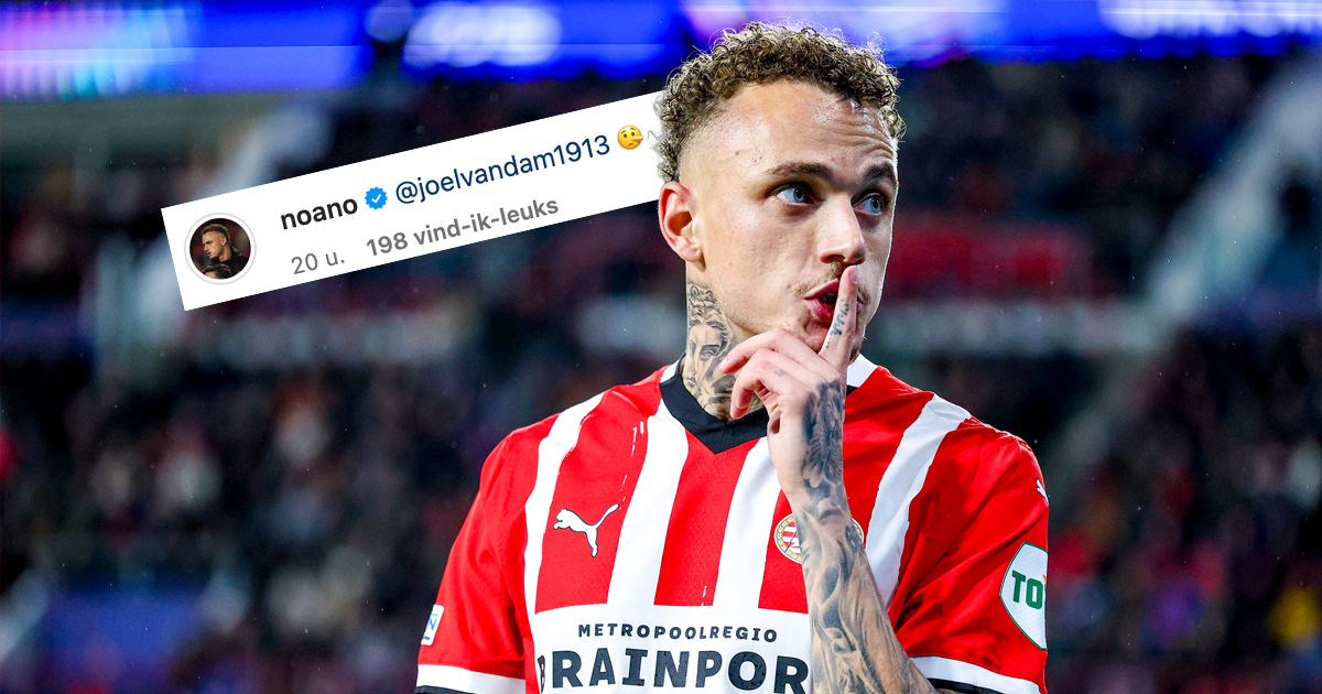'Arrogante' Noa Lang trekt lange neus naar kritische PSV-fan met harde ...