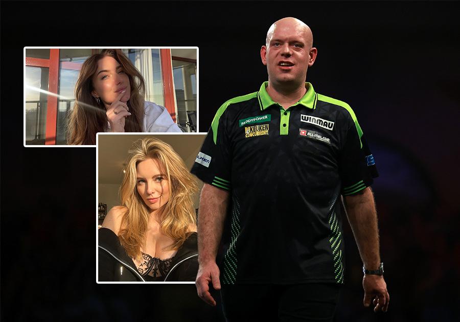 Opvallende gasten duiken op bij Michael van Gerwen: bekende vrouwen ...