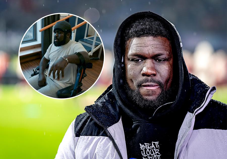 Royston Drenthe deelt beelden van herstel na herseninfarct: 'Met grote ...