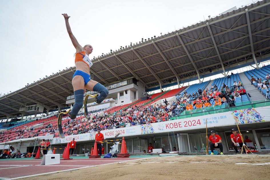 Fleur Jong verovert wereldtitel verspringen op WK para-atletiek ...