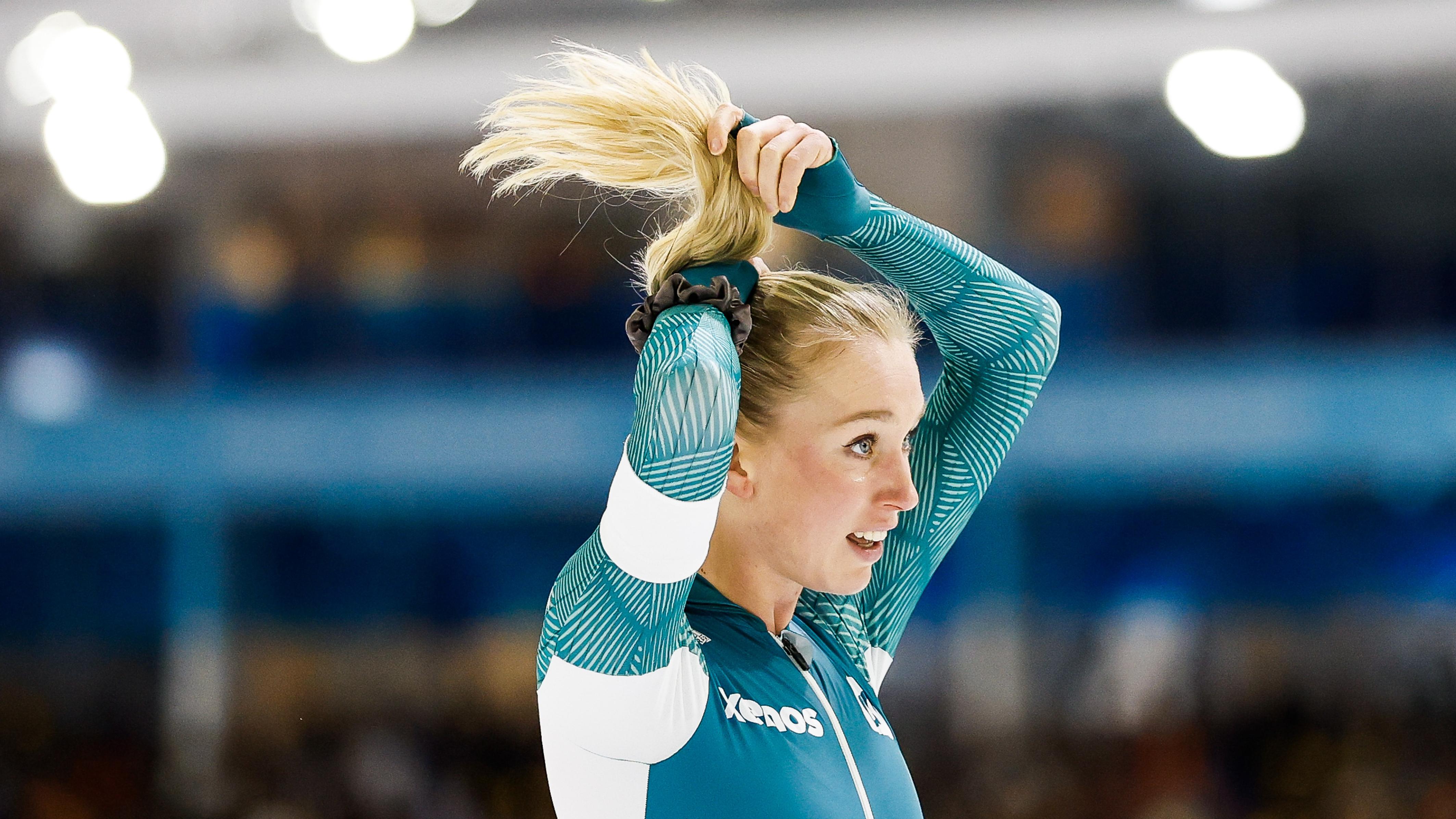 Veelbesproken schaatsster Merel Conijn ontkomt door 'sorry' aan ...