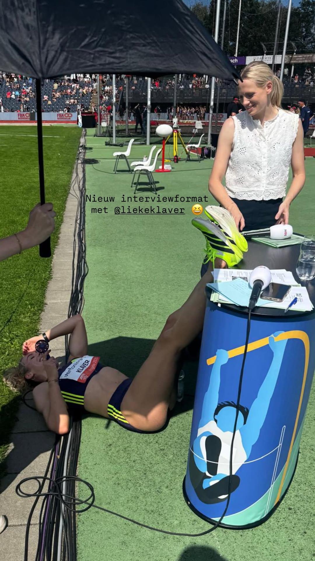 Gestopte Nederlandse topatlete deelt opmerkelijk beeld van Lieke Klaver ...