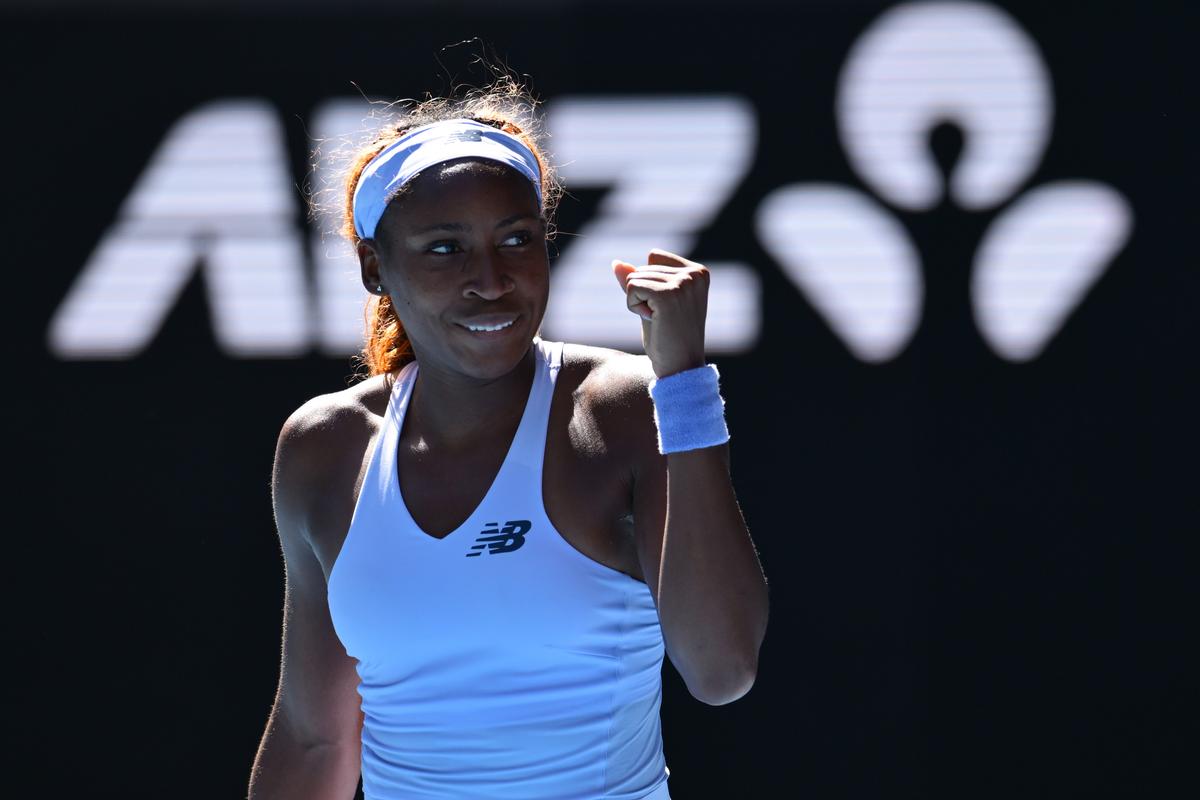Toptennisster Coco Gauff roept fan tot de orde op Australian Open: 'Ik ...