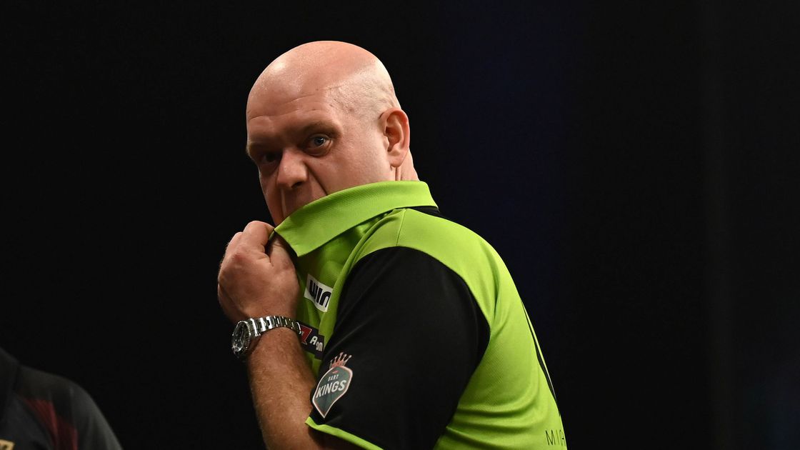 Afwezige Michael van Gerwen bleek flink ziek: 'Dan is het natuurlijk ...