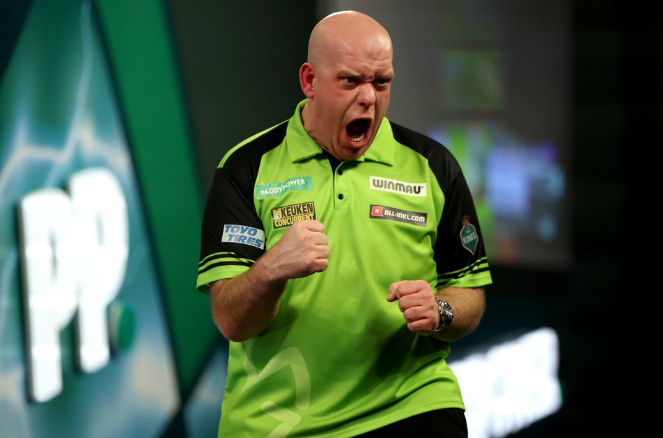 Loting WK darts 2025: Michael van Gerwen tegen plaatselijke darter of Canadees, Van Duijvenbode ...