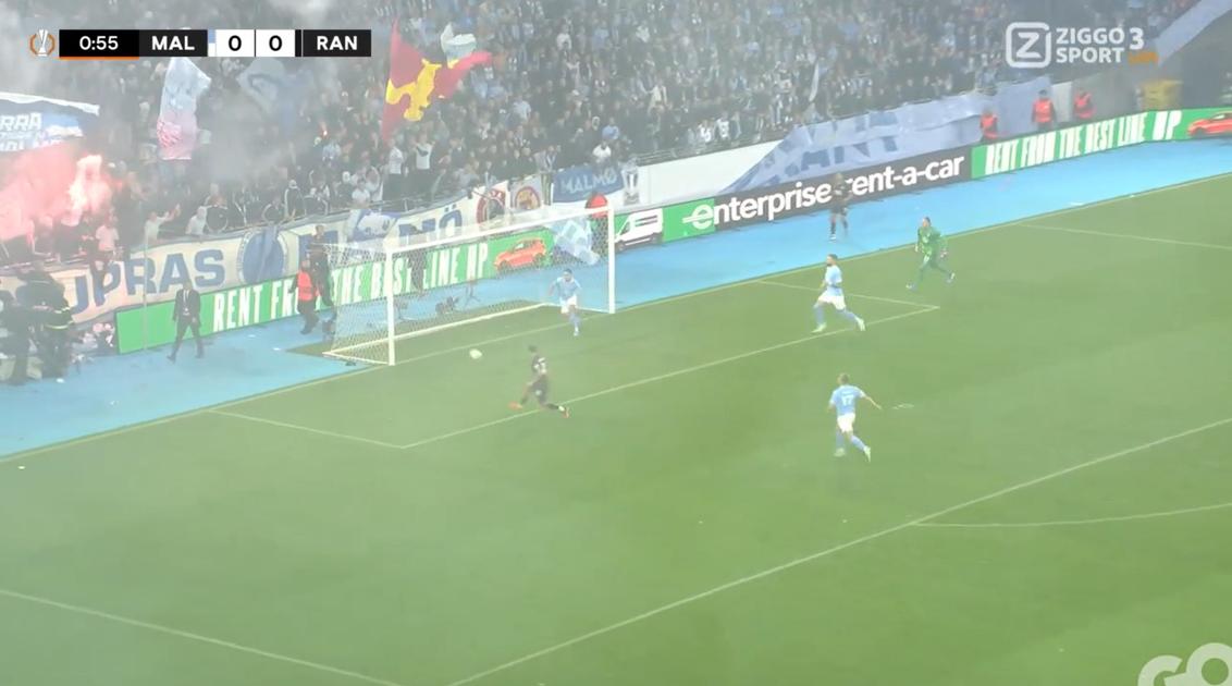 Razendsnelle goal Rangers krijgt vuurwerkzwaaiende hooligans Malmö ...