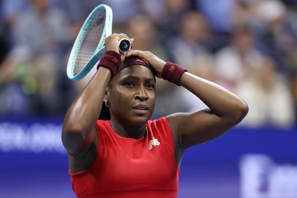 Tennisster Coco Gauff krijgt op US Open voor eigen publiek schrik van haar leven | Sportnieuws.nl