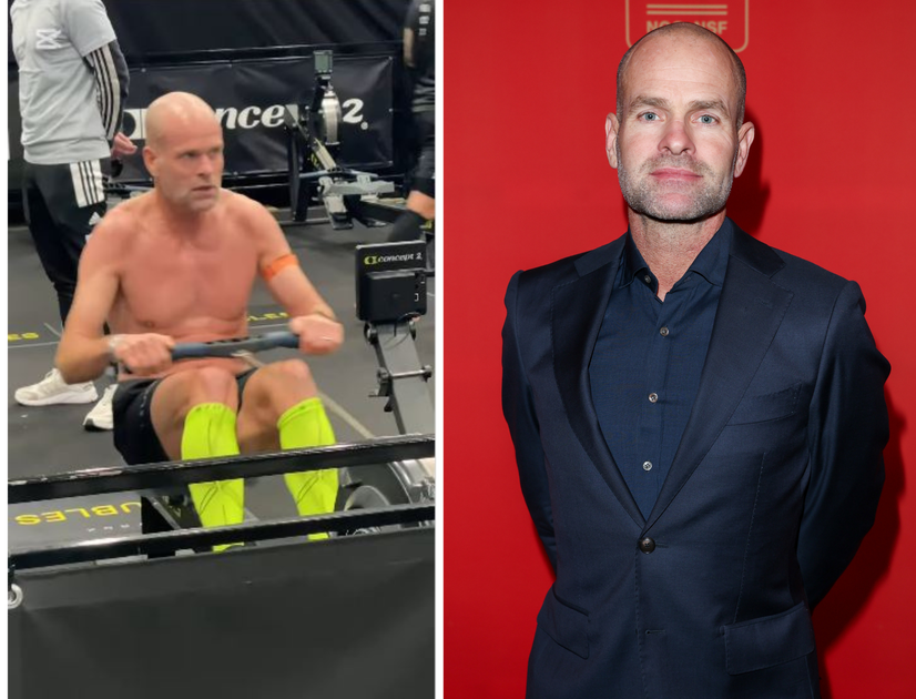 Ex-topschaatser Erben Wennemars laat brute kracht zien en zet knappe ...
