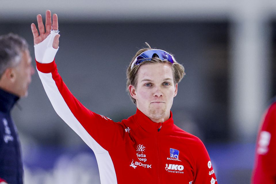 Verrassing Stijn van de Bunt geniet van speciale steun op OKT schaatsen ...